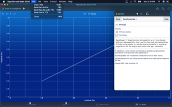 SignalScope Basic 2020 - Acoustics And Audio For Mac And iOS